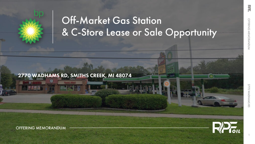 BP - 2770 Wadhams Rd, Smiths Creek, MI 48074 - RPF Oil Company
