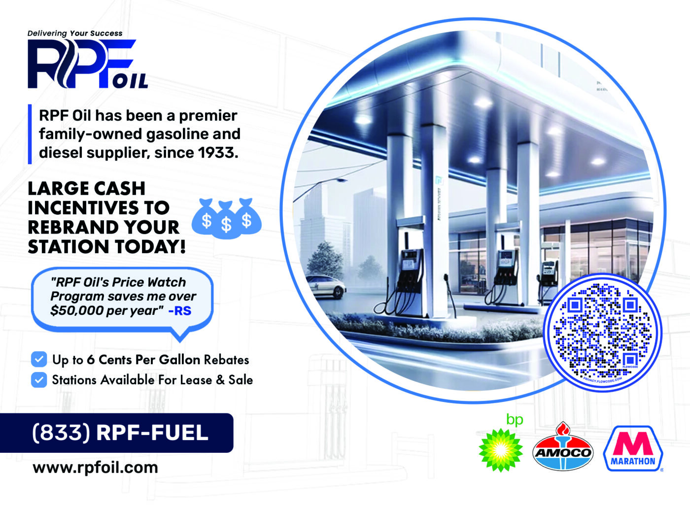 Rebrand Your Station - RPF Oil Company